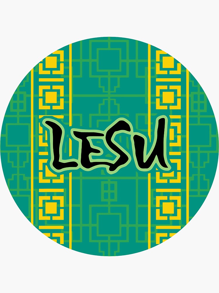 "Lesu" Sticker for Sale by F-L-R-N | Redbubble