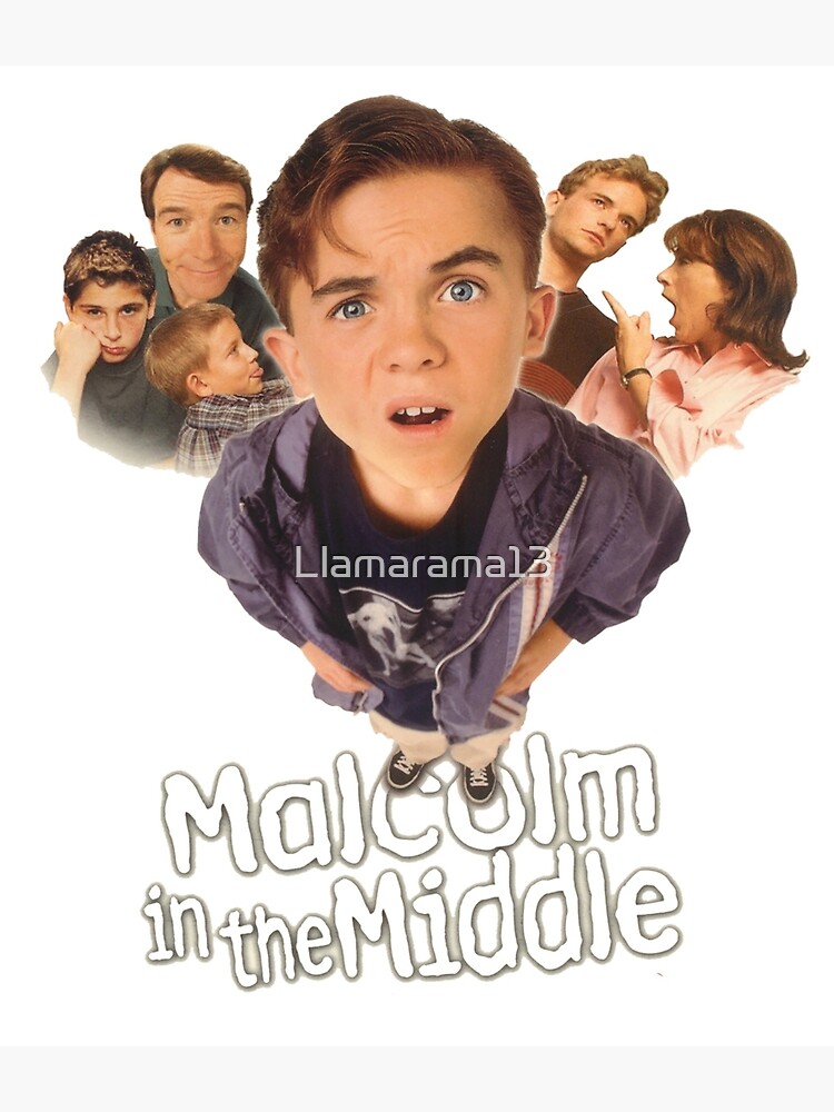 Malcolm In The Middle Poster For Sale By Llamarama13 Redbubble