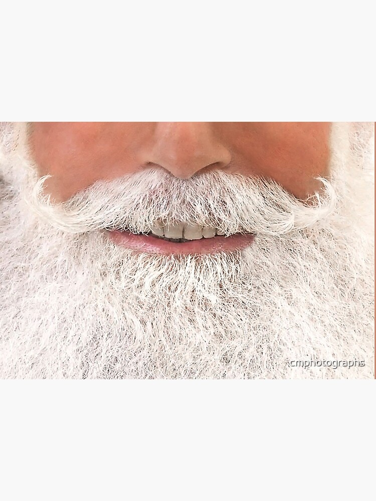 "A white Beard" Mask for Sale by cmphotographs | Redbubble