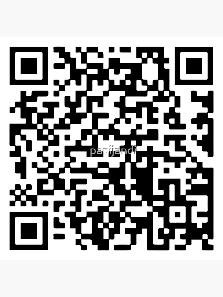 "Bruh Sound Effect #2 QR Code" Sticker for Sale by papijandi | Redbubble