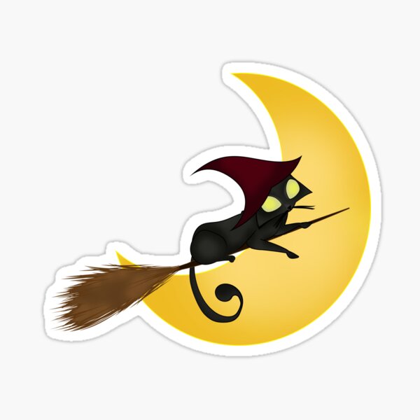 Pegatina «Gato Mágico Hocus Pocus» de Iputacatonyou | Redbubble