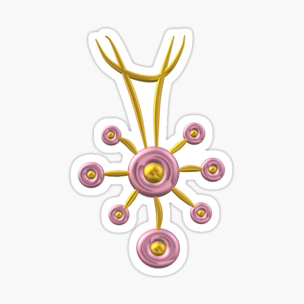 "necklace" Sticker by hadzivl | Redbubble