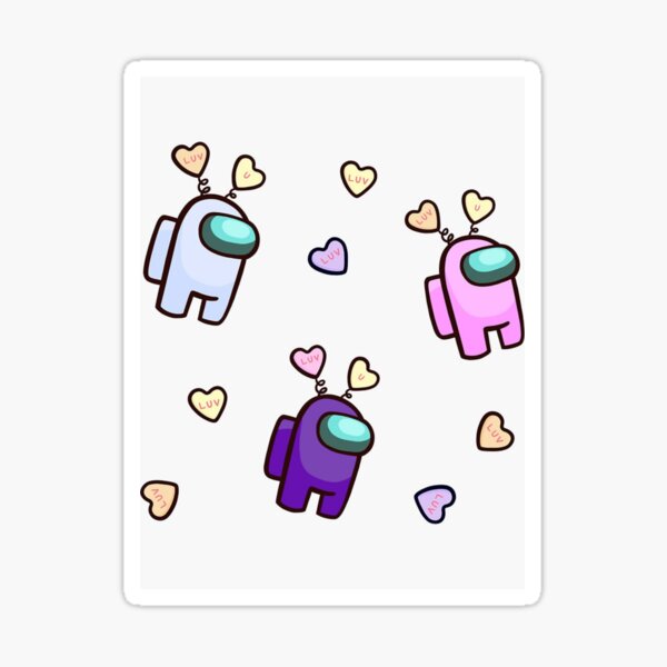 Among Us Stickers | Redbubble