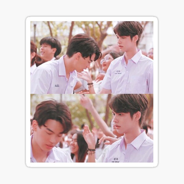 "2gether - Sarawat and Tine first meeting" Sticker for Sale by ...