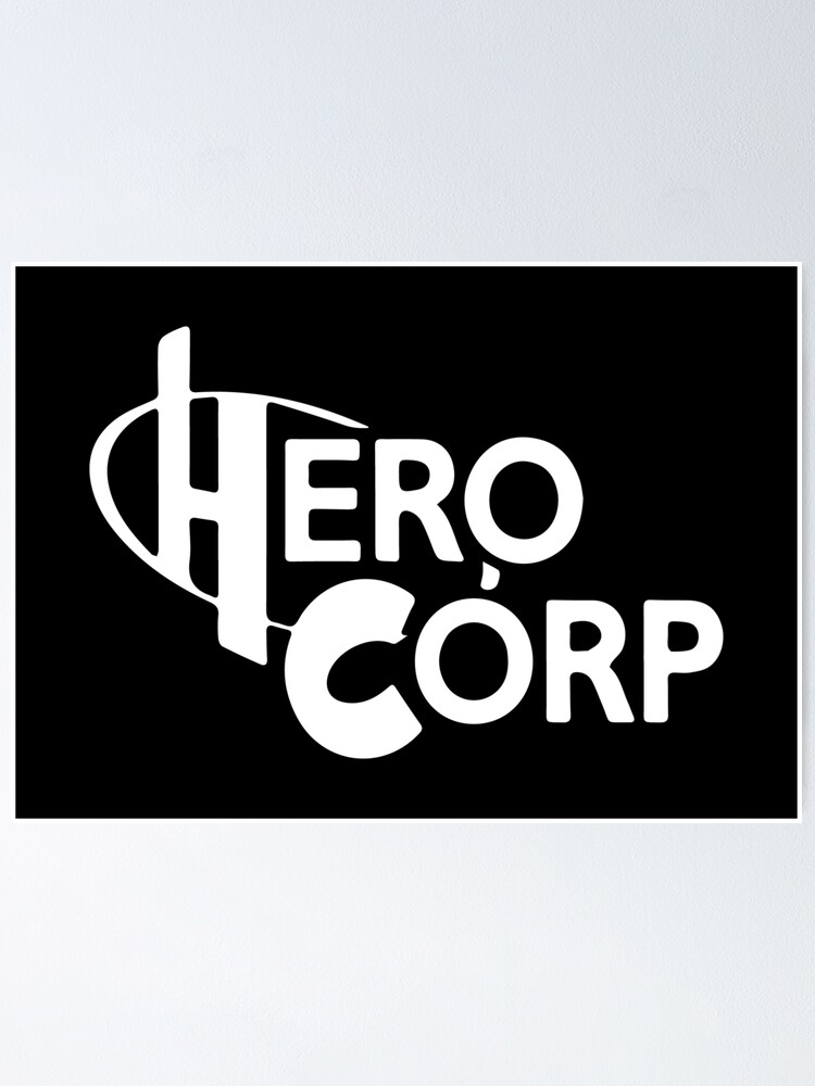 "Hero Corp - Hero Corp Logo" Poster by nownaw | Redbubble