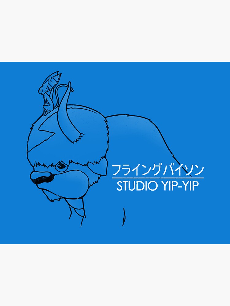 "Studio Yip-Yip" Sticker for Sale by Adho1982 | Redbubble