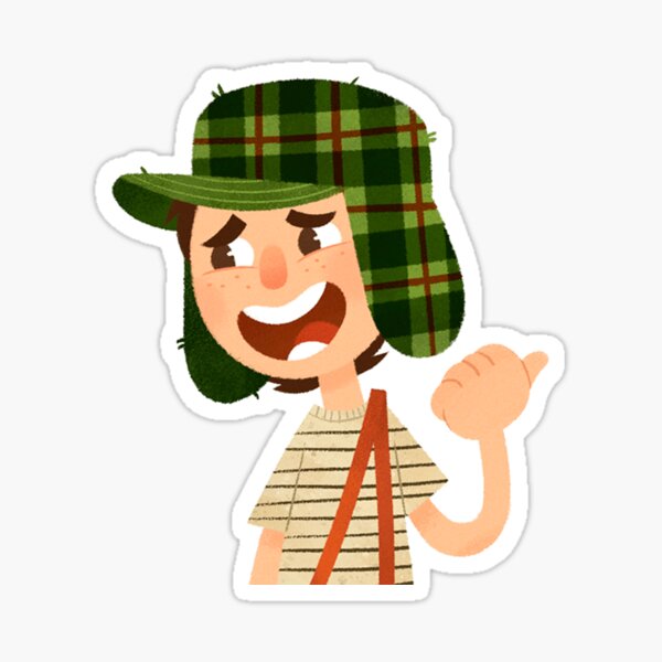 "EL CHAVO DEL OCHO" Sticker by Diell | Redbubble