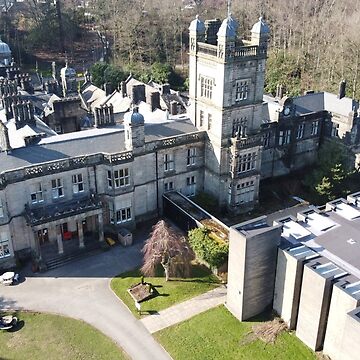 "Aerial View Of Underley Hall, Kirkby Lonsdale In 4K" Poster for Sale ...