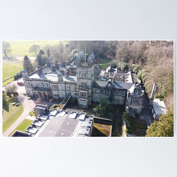 "Aerial View Of Underley Hall, Kirkby Lonsdale In 4K" Poster for Sale ...