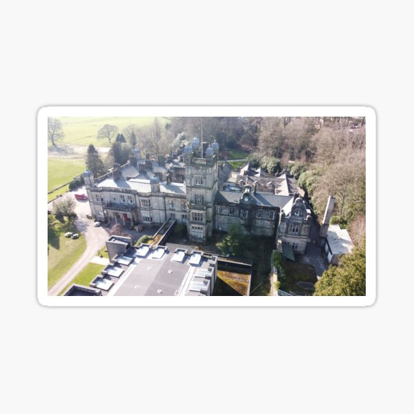 "Aerial View Of Underley Hall, Kirkby Lonsdale In 4K" Sticker by ...