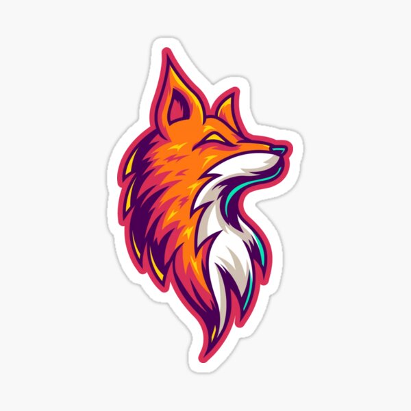 "FOXY" Sticker for Sale by PabloBasma | Redbubble