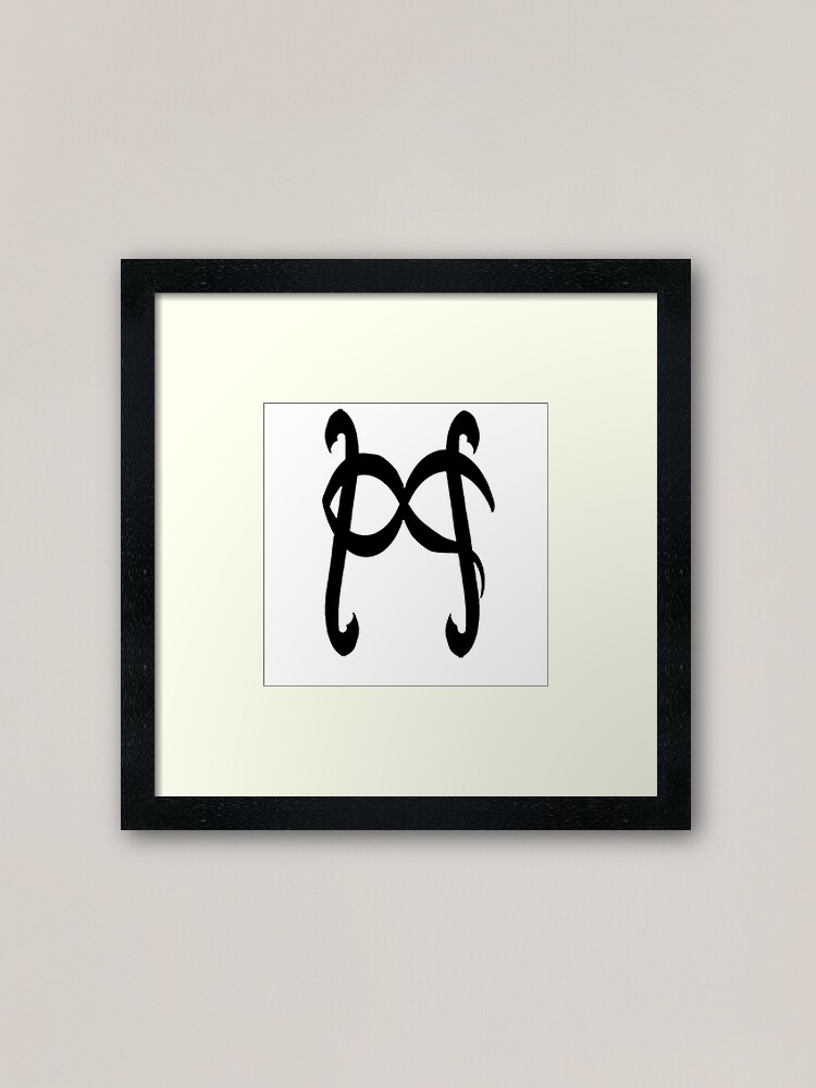 "Mental Excellence Rune - Shadowhunters" Framed Art Print for Sale by ...
