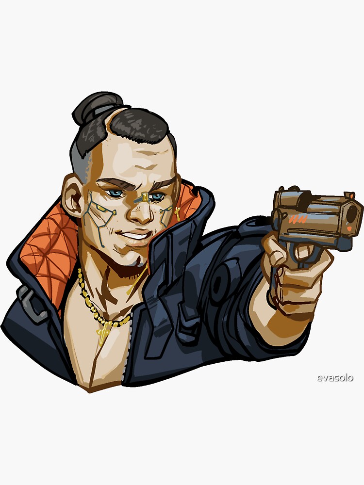 "Jackie " Sticker for Sale by evasolo | Redbubble