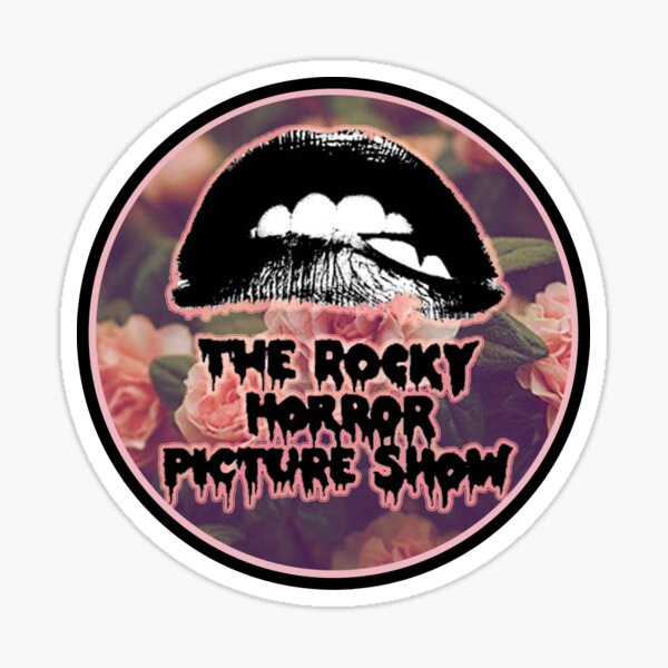 "Rocky Horror Picture Show" Sticker for Sale by skodapop | Redbubble