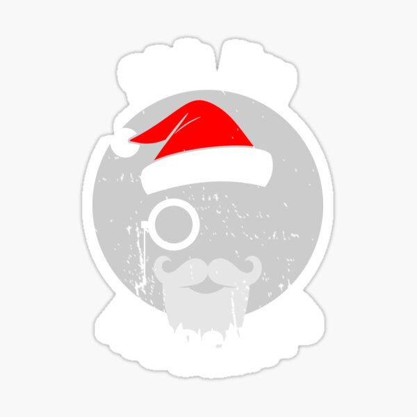"Shh I'm Incognito secret Santa" Sticker by jc007 | Redbubble