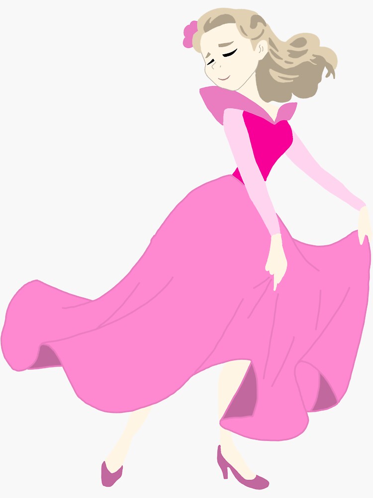 "Glinda (Wicked Musical) cartoon " Sticker for Sale by rowansdump ...