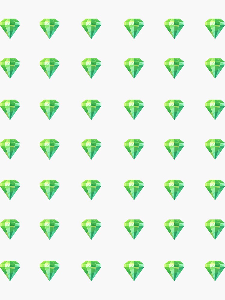 "Emerald Achievement Sticker Set" Sticker by make-it-sticker | Redbubble