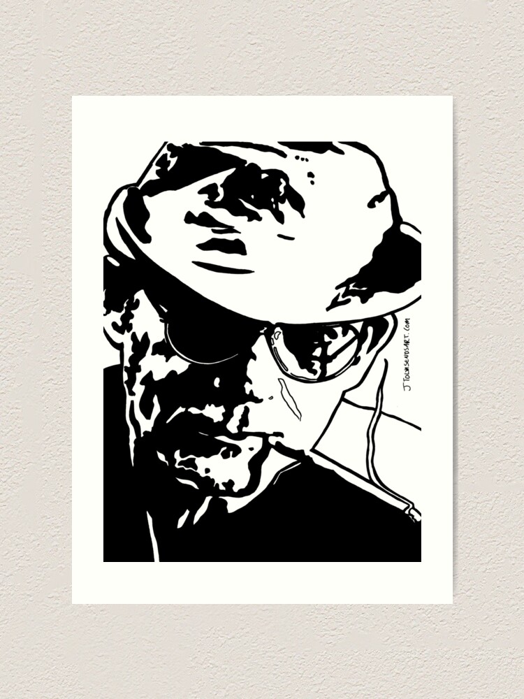 "Hunter S. Thompson" Art Print for Sale by jtownsend | Redbubble
