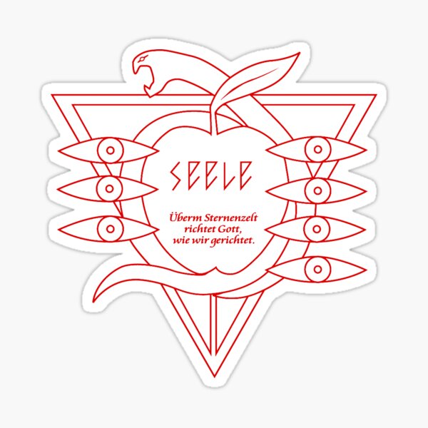 "SEELE Logo" Sticker for Sale by ArchiTelos | Redbubble