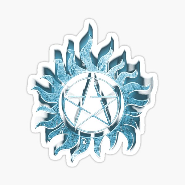 "Supernatural Logo" Sticker for Sale by MelodyMontana | Redbubble