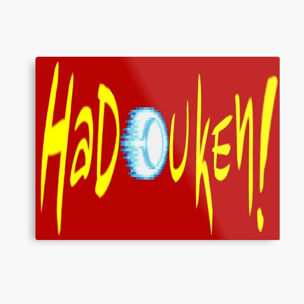 Hadouken Metal Prints | Redbubble