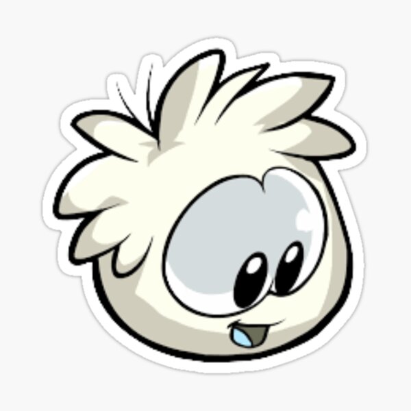 "Puffle" Sticker for Sale by SatisfactionXD | Redbubble