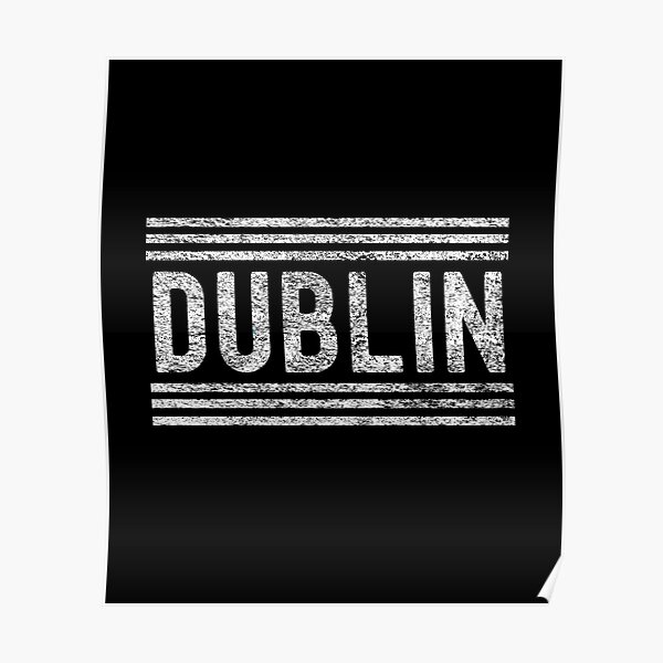 "Dublin - Ireland - Up The Dubs - Ath Cliath - Dublin GAA" Poster by ...