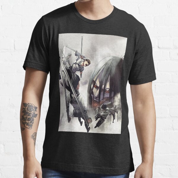"Design Rebellion AoT" T-shirt for Sale by Shabin- | Redbubble | attack on titan t-shirts ...