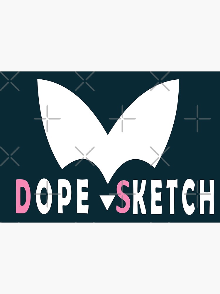 "Dope Sketch" Sticker for Sale by Keltq | Redbubble