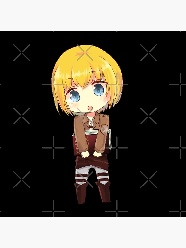 Lámina fotográfica «Armin Arlert Chibi Cute - ataque a los titanes» de ...