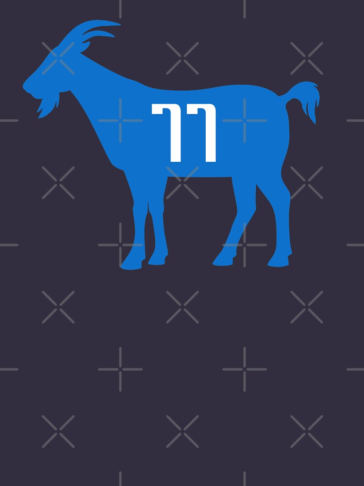 "DAL GOAT - 77 - navy" T-shirt for Sale by SaturdayAC | Redbubble ...
