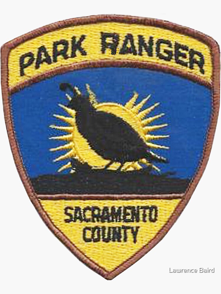 "Sacramento County Park Ranger" Sticker for Sale by lawrencebaird ...