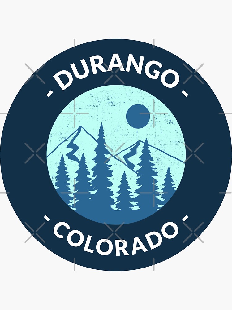 "Durango Colorado" Sticker for Sale by Taumaturgo | Redbubble