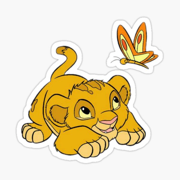 "simba" Sticker for Sale by evesherbourne | Redbubble