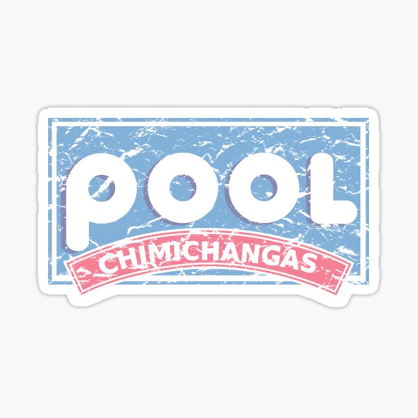 "International House Of Chimichangas" Sticker by mannart | Redbubble