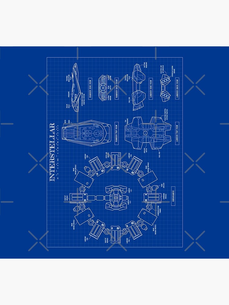 Interstellar Blueprint Socks