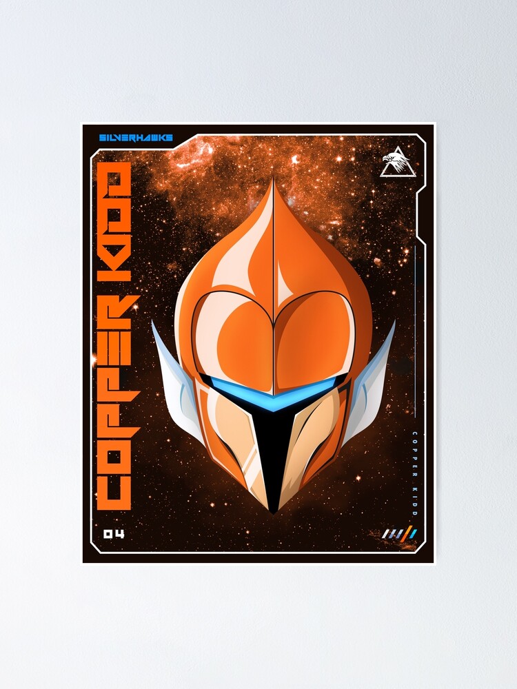 "SilverHawks - Copper Kidd" Poster for Sale by Stoneiswuwu | Redbubble