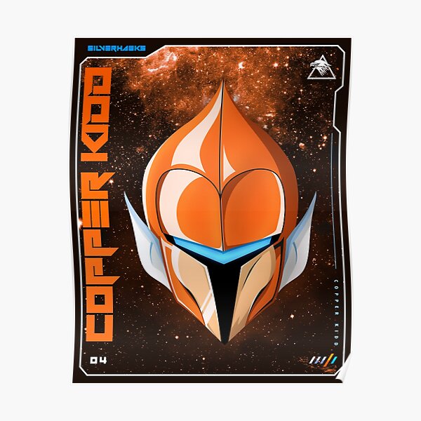 "SilverHawks - Copper Kidd" Poster for Sale by Stoneiswuwu | Redbubble