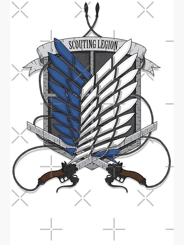 "Attack On Titan Scouting Legion Fan Art" Art Print by Ethan-Myers ...