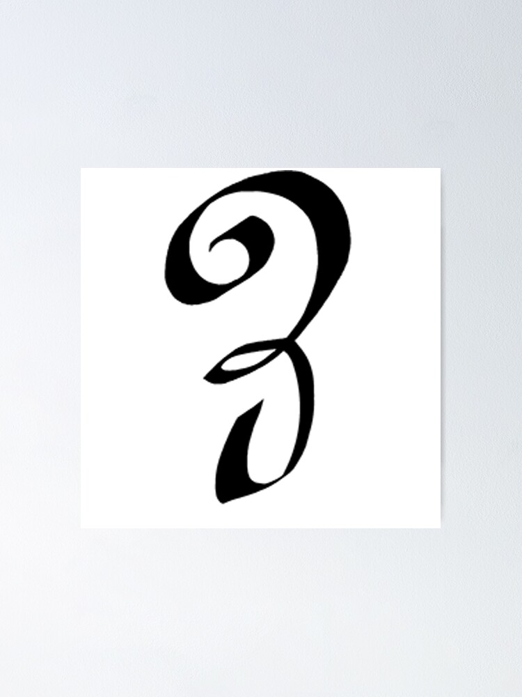 "Unseen Rune - Shadowhunters" Poster for Sale by qshiner | Redbubble