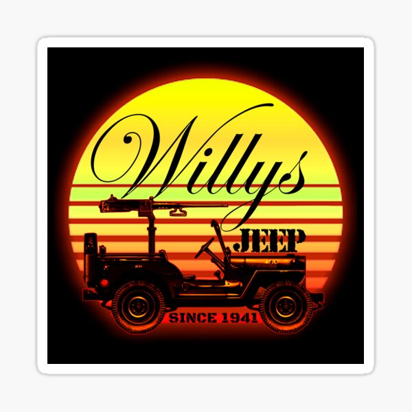 1941 Willys Stickers | Redbubble