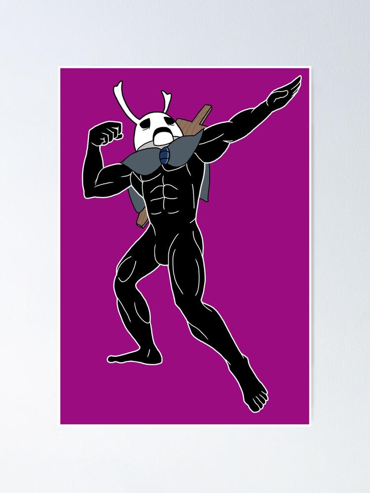 "Buff Prince Zote (textless)" Poster by MinishLink | Redbubble