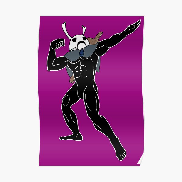 "Buff Prince Zote (textless)" Poster by MinishLink | Redbubble