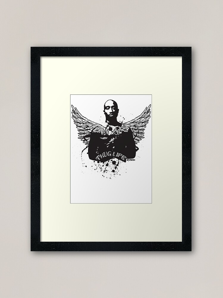 "Thug Angel" Framed Art Print for Sale by MelanieAndujar | Redbubble