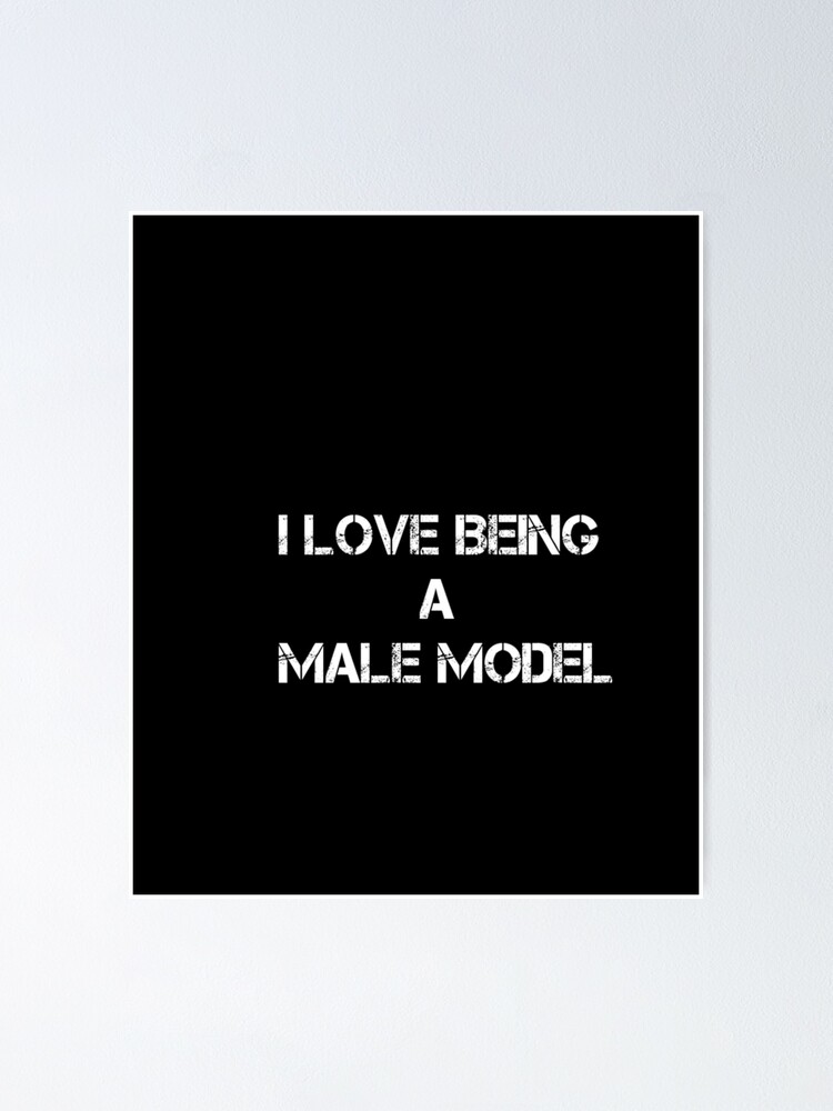 Fran Lebowitz L Love Being A Male Model Poster By Aissam El Redbubble