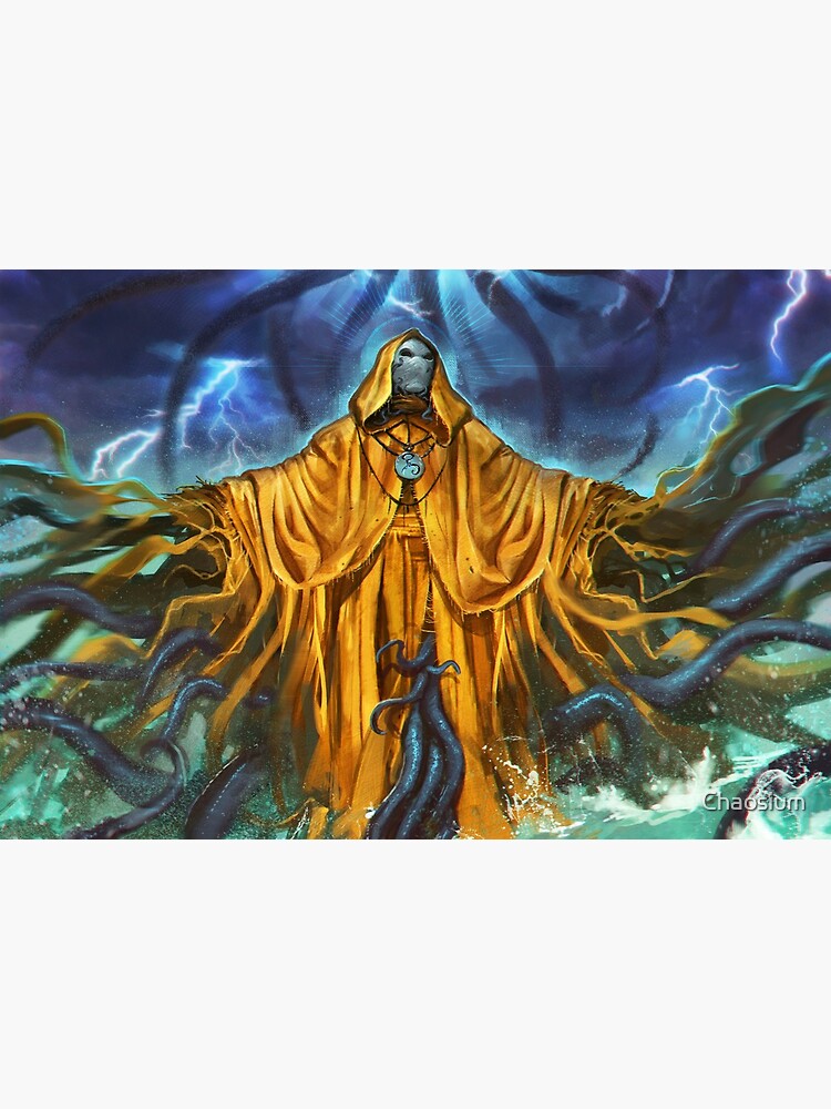 "Hastur by Loïc Muzy" Mask by Chaosium | Redbubble