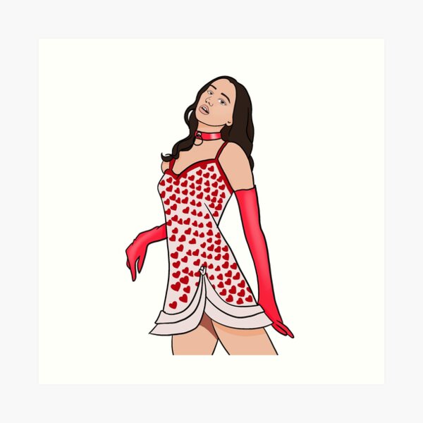 "Dollskill Model" Art Print by Razzleberryart | Redbubble