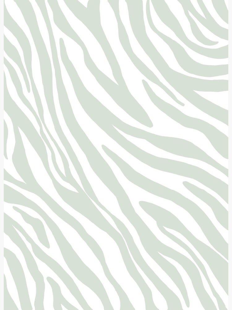 "Sage Green Zebra Print" Sticker for Sale by lvings | Redbubble
