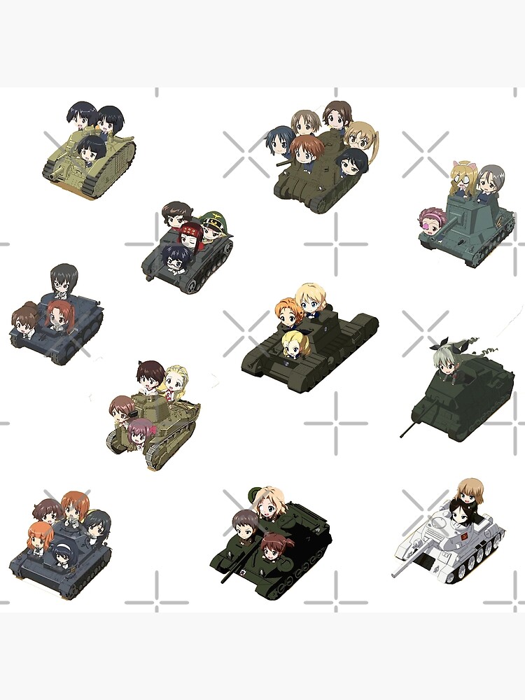 "girls und panzer" Poster for Sale by karimantar | Redbubble