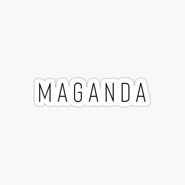 "Maganda Filipino Prides" Sticker for Sale by FilipinoMerch | Redbubble